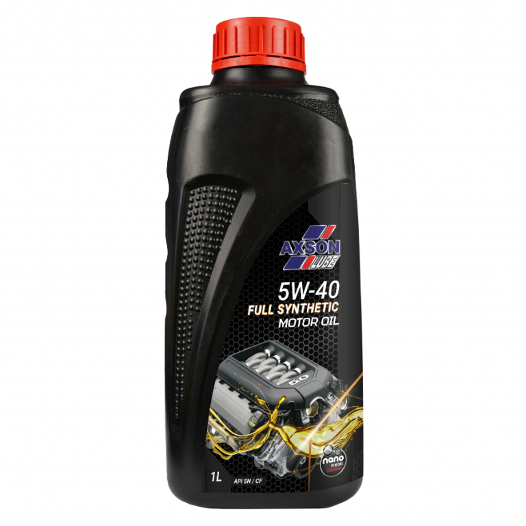 5W-40 Full Synthetic Motor Oil – Axon Lube