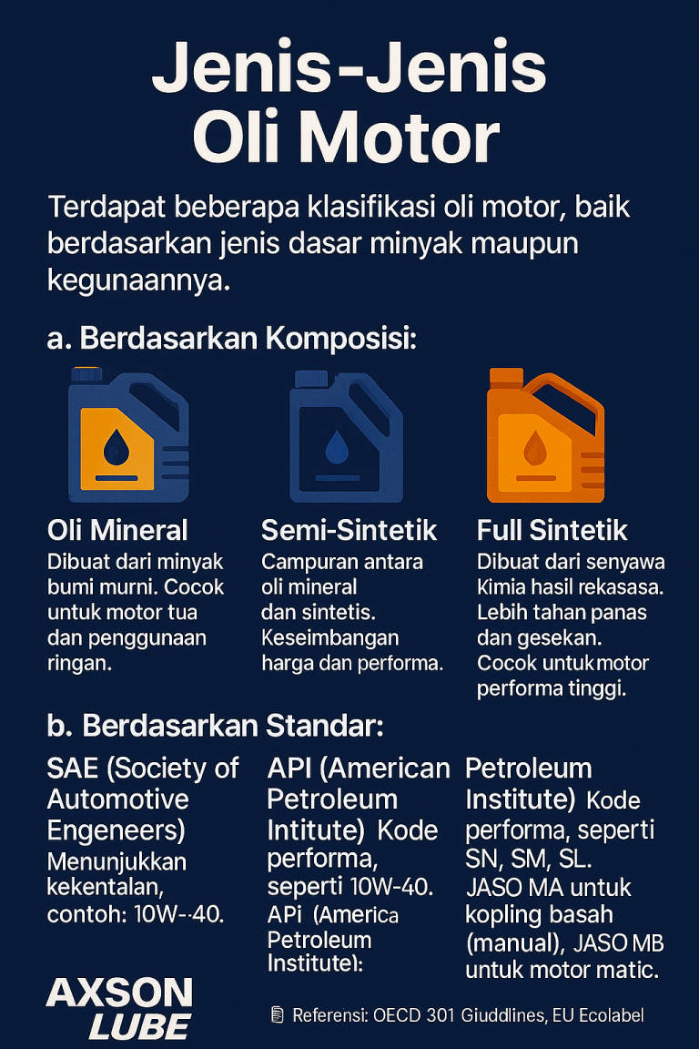 Oli Motor: Panduan Lengkap Pelumas Mesin Motor untuk Performa Optimal ...