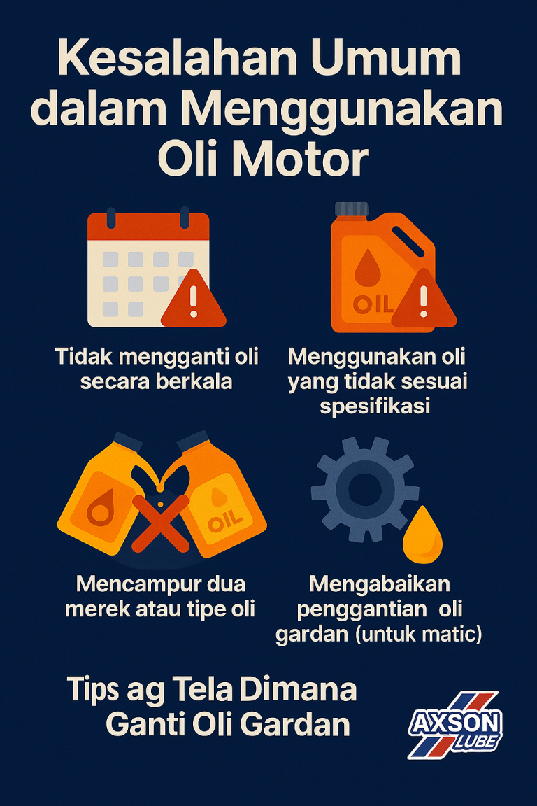 Oli Motor: Panduan Lengkap Pelumas Mesin Motor untuk Performa Optimal ...